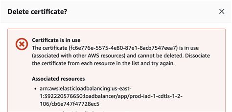 Api Gateway Cannot Remove Acm Certificate Aws Repost