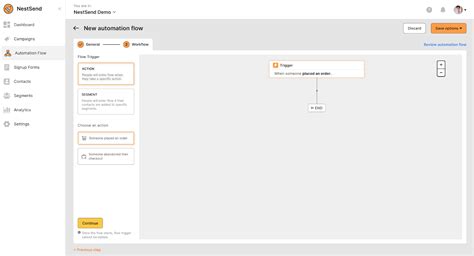 How To Create Automation Flow In NestSend NestSend Help Center