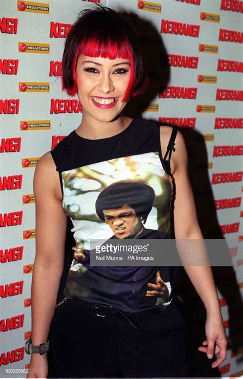 Saffron Of The Band Republica At The Kerrang Music Awards At The
