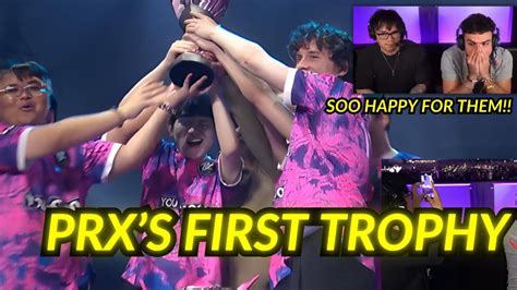 Tarik Reacts To Prx Win Masters Toronto And Lift Their First Trophy