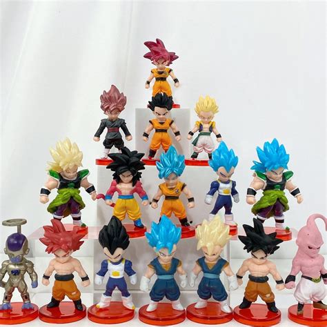 Dragon Ball Z 16 Piece Action Figure Set 3 Inch Chile Ubuy