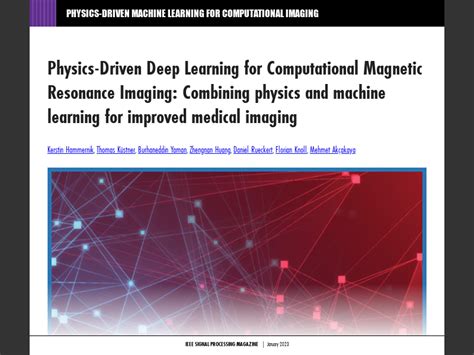 ieee signal processing january 2023physics driven deep learning for computational magnetic