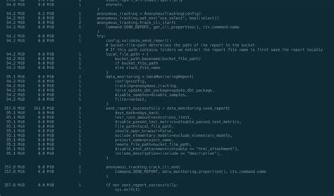 Ele 527 High Memory Consumption When Running Edr · Issue 761 · Elementary Dataelementary