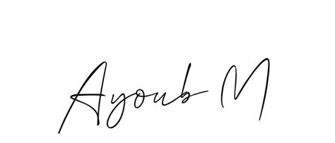 90 Ayoub M Name Signature Style Ideas Wonderful Esign