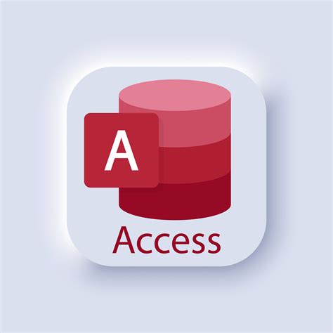 Microsoft Access Logo Relational Database Management System Microsoft Office 365 Logotype