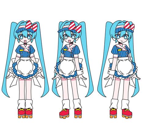 Hatsune Miku Mesmerizer Эскизы открыток Арт челлендж Эскизы персонажей