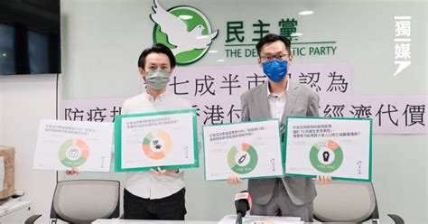 七成半人不同意疫情屬緊急事態 民主黨倡廢除疫苗通行證及口罩令 獨媒報導 獨立媒體