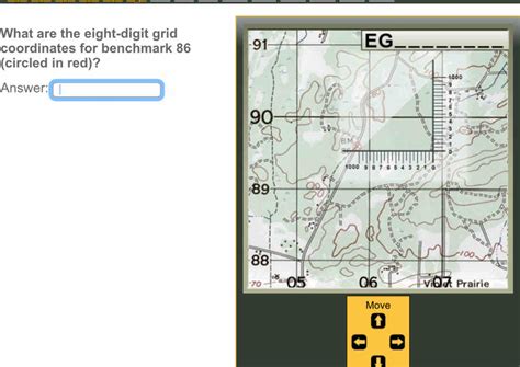 Solved What Are The Eight Digit Grid Coordinates For Benchmark 86 91