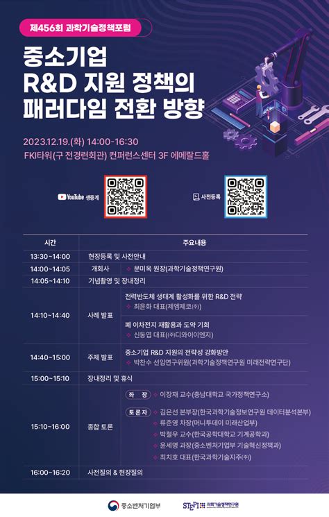 제456회 과학기술정책포럼 행사 일정 소식·소통 Nrc 경제인문사회연구회 Nrc 공식 홈페이지 Nrc