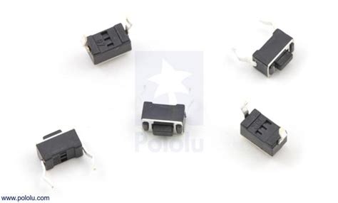 Mini Pushbutton Switch Pcb Mount Pin Spst Ma Pack Opencircuit