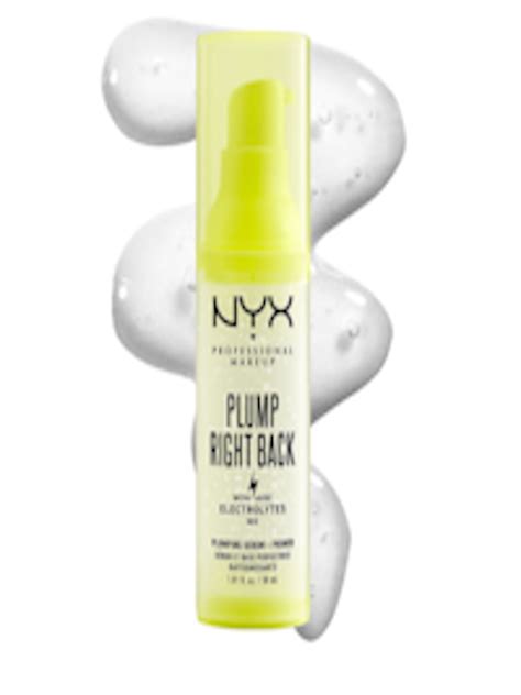 Buy Nyx Professional Makeup Plump Right Back Plumping Serum Primer With Electrolytes 30 Ml