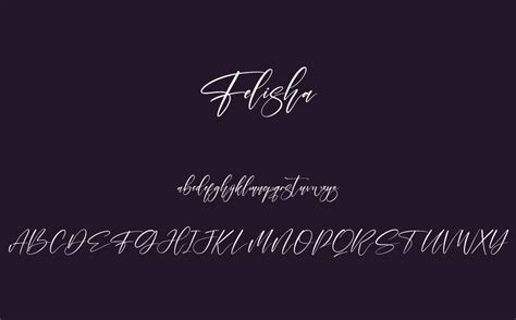 Felisha Free Font