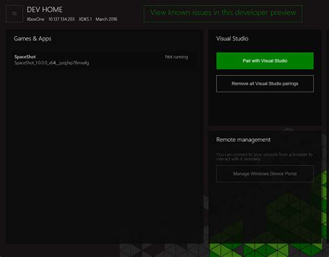 Uwp On Xbox One Samples Uwp Applications Microsoft Docs