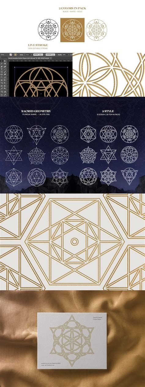 Sacred Geometry Vectors Shapes Vector Shapes Sacred Geometry Sacred