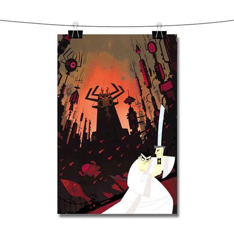 Samurai Jack Anime Art New Poster Wall Decor Twentyonefox