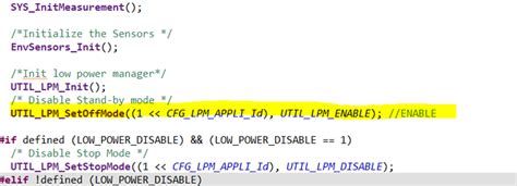 Stm32wl Lorawan How Do I Go Into Standby Mode In Stmicroelectronics Community