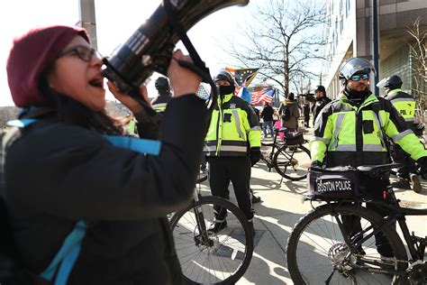 Anti Hate Group And Straight Pride Organizers Hold Dueling Protests