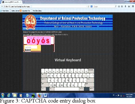 Figure 3 From Design Of Accented Character Based Captcha With Usability Test For Online