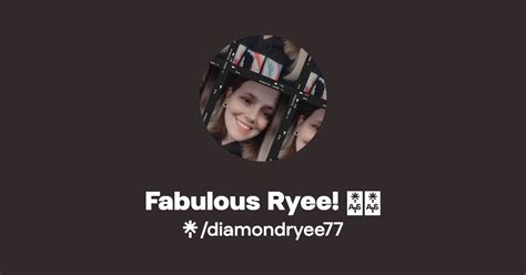 Fabulous Ryee 💜💙 Linktree