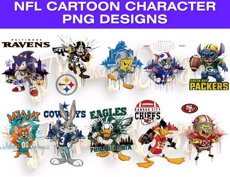 Nfl Cartoon Characters Payhip