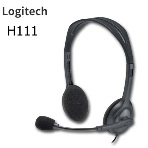 Over The Head Logitech H Wired On Ear Headphones With Mic Black G At In New Delhi