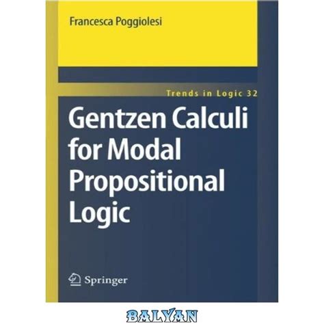خرید و قیمت دانلود کتاب Gentzen Calculi For Modal Propositional Logic ترب