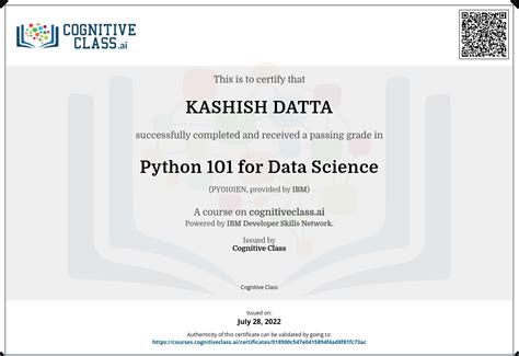 Ibm Py0101en Certificate Cognitive Class