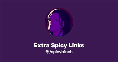Extra Spicy Links Twitter Instagram Tiktok Linktree