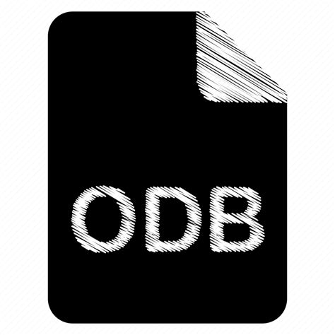 Document File Odb Icon Download On Iconfinder