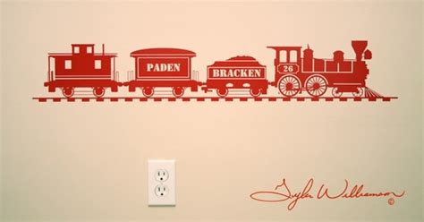 Customizable Steam Engine Decal So Cute By One Get One Free Deal Going On Right Now Just