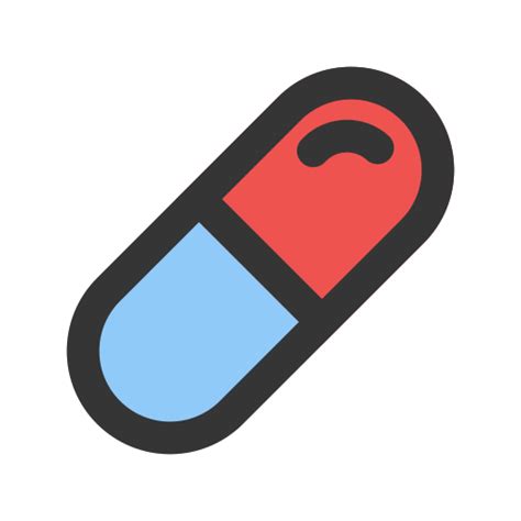 Pill Generic Color Lineal Color Icon