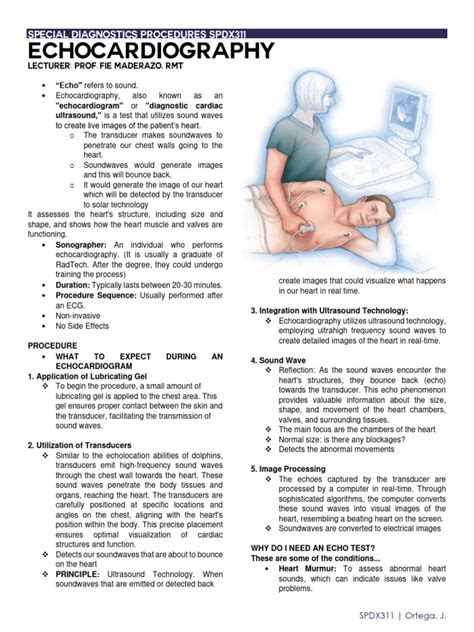 Echocardiography Pdf Echocardiography Heart