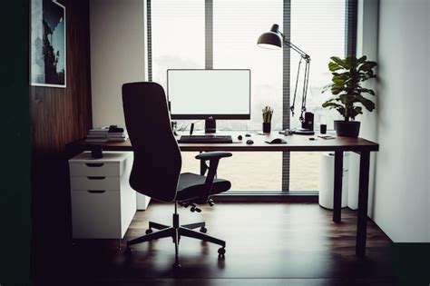 Premium AI Image Office Setting