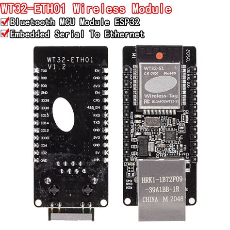 Placa De M Dulo Inal Mbrico MCU ESP Puerto Serie Integrado Red Ethernet Compatible Con