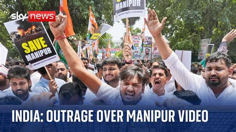 Manipur Outrage In India As Video Shows Abducted Women Being Paraded