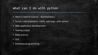Python By Kunal Pptx