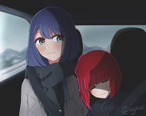 Arima Kana And Kurokawa Akane Oshi No Ko Drawn By Wykui Danbooru