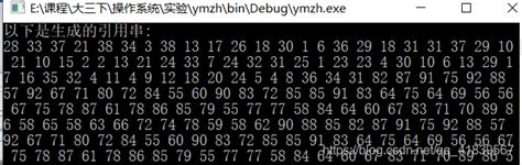 页面置换算法实验报告16281100雷兵 Csdn博客