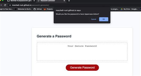 GitHub Marshall Rust Password Generator Homework For Week Javacript Need To Make A