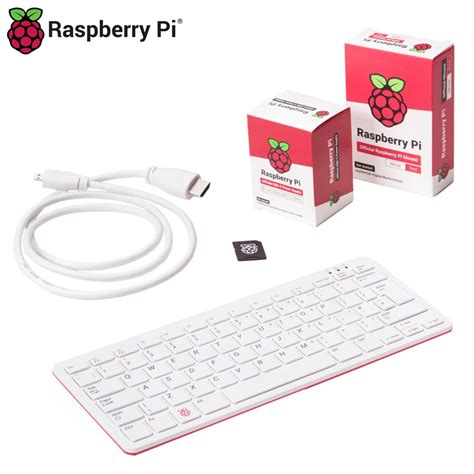 Combo Raspberry Pi 400 Con Accesorios Oficiales The Pi Box