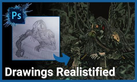 Convert Hand Drawn Sketches Into Realistic Digital Art By Hsamar Fiverr