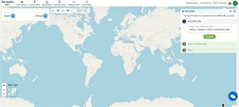 Create Population Density Map Add WMS Data MAPOG