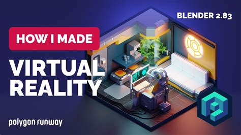 Virtual Reality Room In Blender 283 3d Modeling Process Youtube