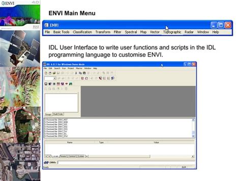 ENVI Basic Function Overview PPT