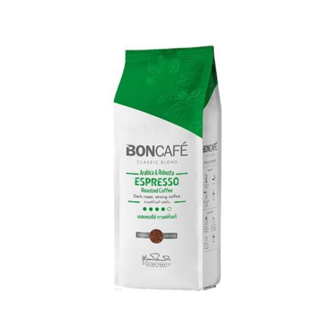 Boncafe บอนกาแฟ เอสเพรสโซ่ กาแฟแท้คั่ว ชนิดบด 250กรัม Shopee Thailand