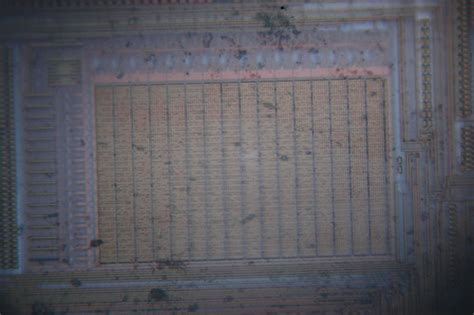 MSP430F2274 ROM Here S Another Photo Of The MSP430 Mask Ro Flickr