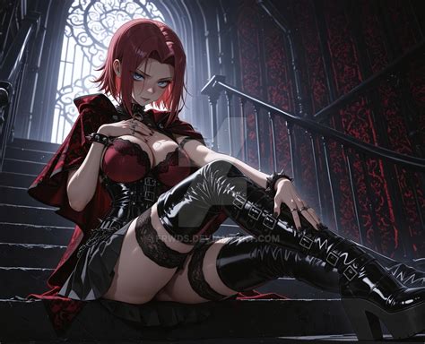Kallen Gothic Descent By Frwds On Deviantart