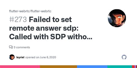 Failed To Set Remote Answer Sdp Called With SDP Without DTLS