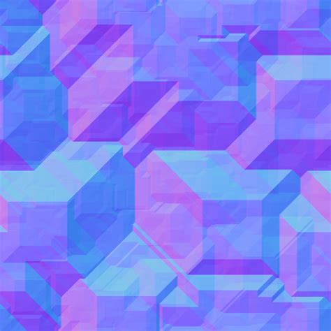 Tech Crystal Texture Normal Map
