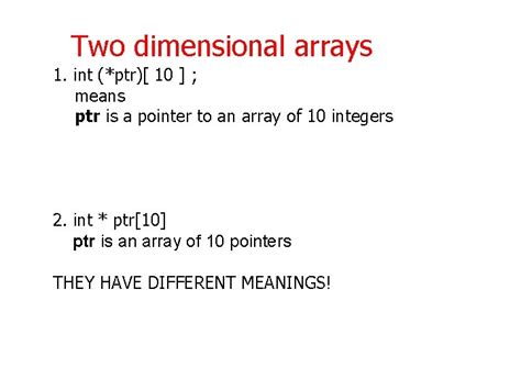 Cc Debugging With Gdb Two Dimensional Arrays Using